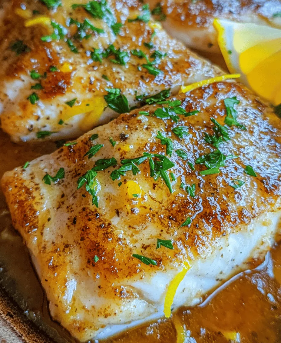 Easy Lemon Butter Cod Recipe for Busy Weeknights