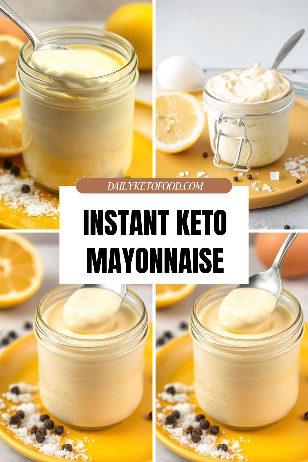 Instant Keto Mayonnaise - Daily Keto Food